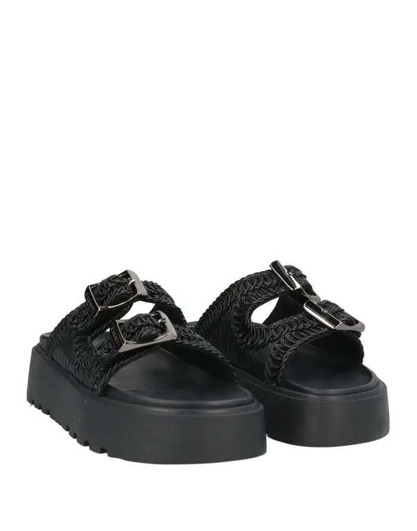 Casadei Sandals In Synthetic Material - Black