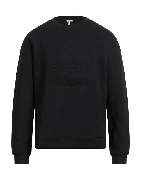 Loewe Cotton Sweatshirt - Black