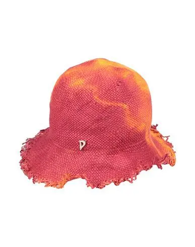 DONDUP Paper Yarn Bucket Hat - Red