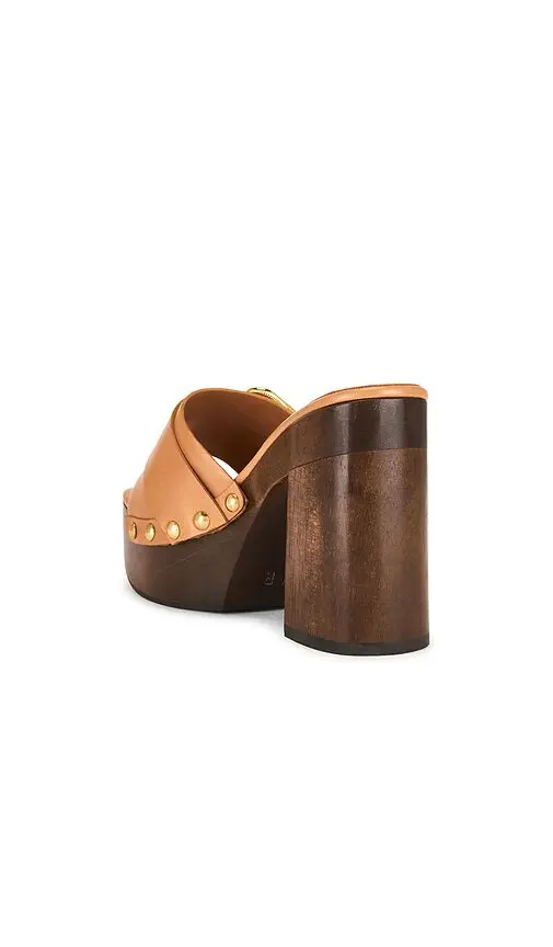 Schutz Irie Platform Sandal - Earth Clay