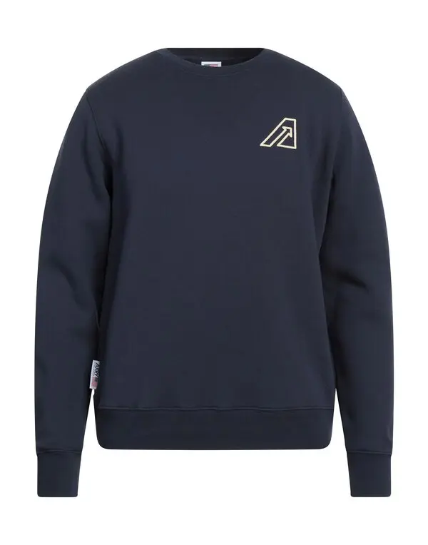 AUTRY Cotton Fleece Sweatshirt - Blue