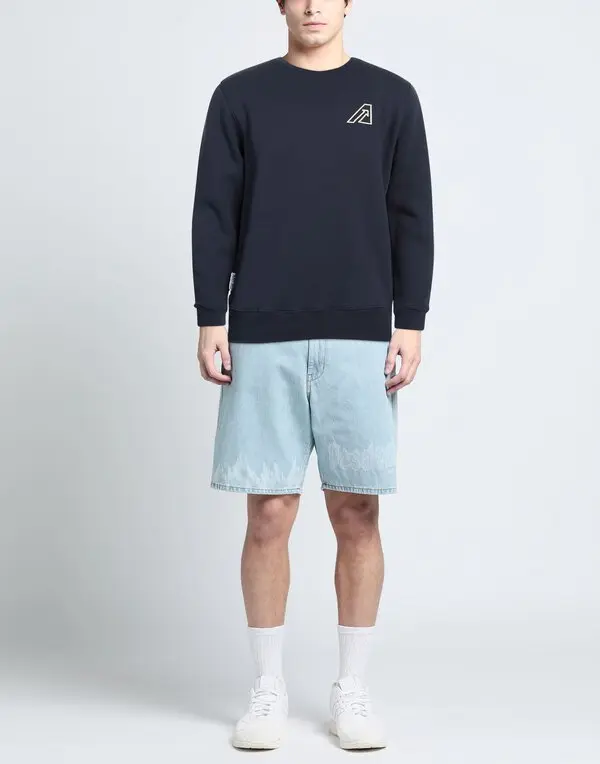 AUTRY Cotton Fleece Sweatshirt - Blue