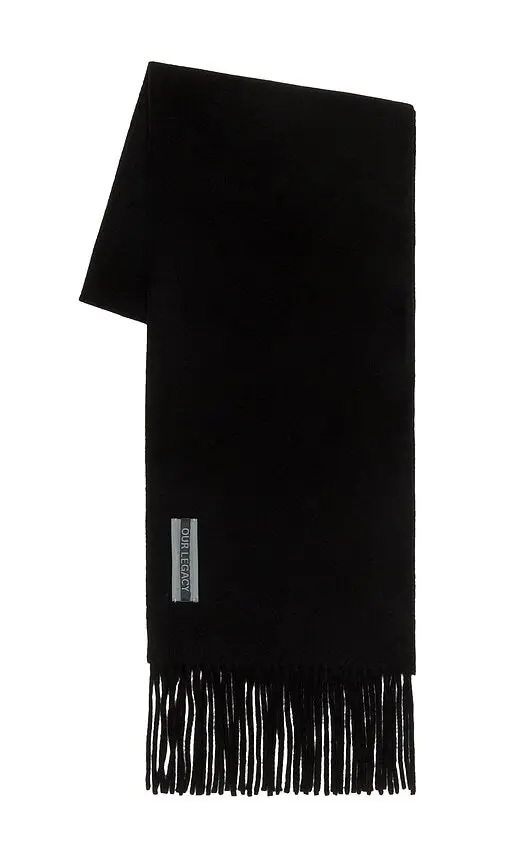 Our Legacy Estate Scarf - Black