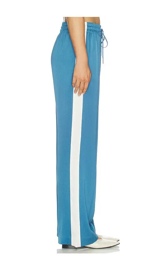Simkhai Nolan Satin Side Striped Pant