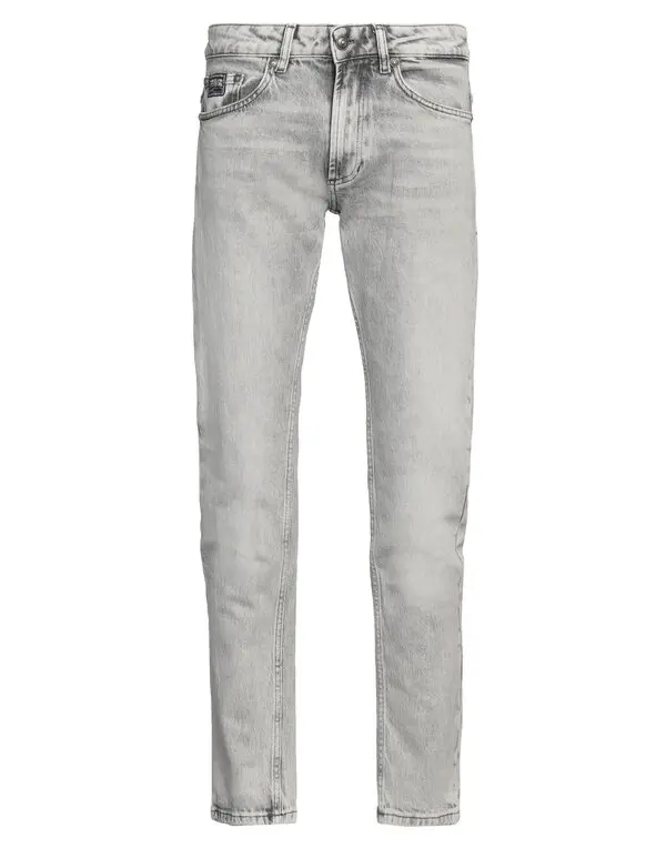 Versace Light Wash Cropped Jeans