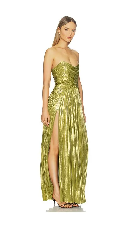 Women's Retrofete Gold Dresses | Editorialist