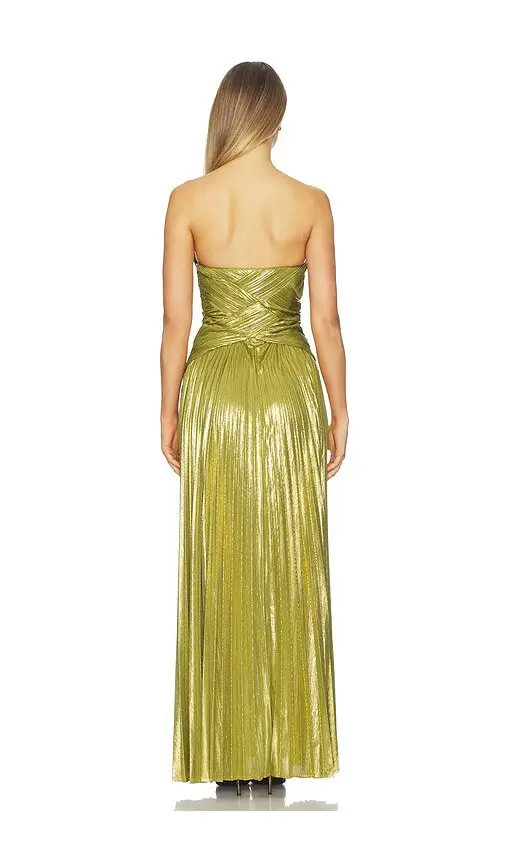 Women's Retrofete Gold Dresses | Editorialist
