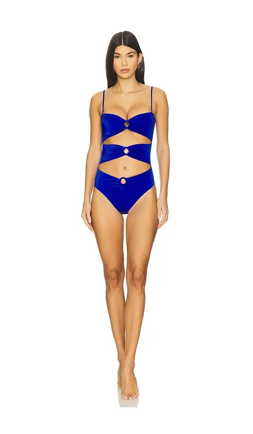 Agua Bendita X Conga One Piece Swimsuit - Sumatra