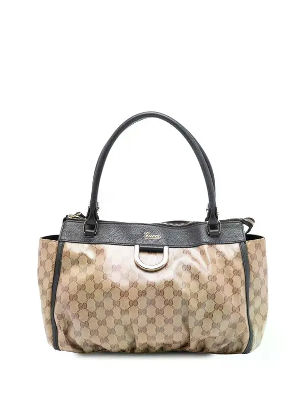 Gucci Gg Crystal Abbey D-ring Tote