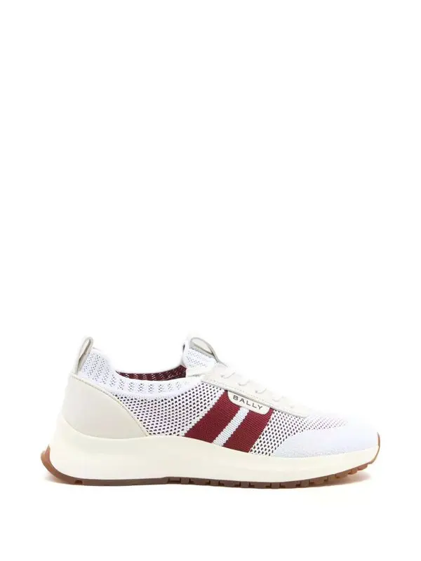 Bally Outline Striped Sneakers