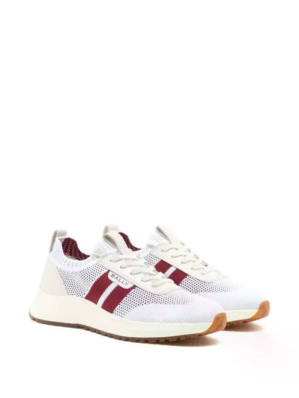 Bally Outline Striped Sneakers