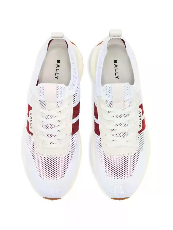 Bally Outline Striped Sneakers