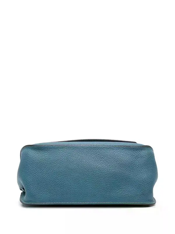 Hermès 2015 Clemence Jypsiere 28 Crossbody Bag - Blue