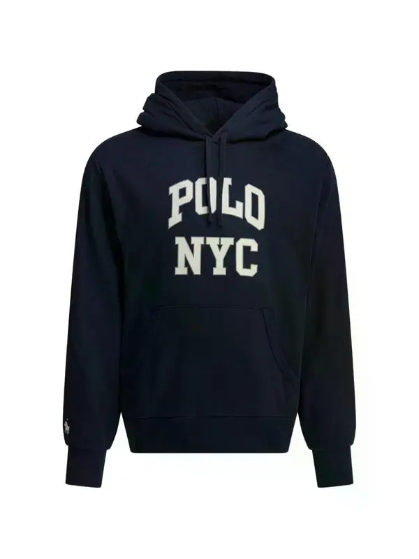 Polo Ralph Lauren Logo-detail Hoodie - Blue