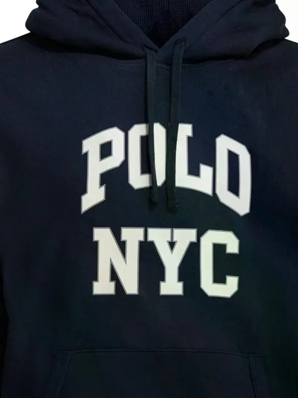 Polo Ralph Lauren Logo-detail Hoodie - Blue
