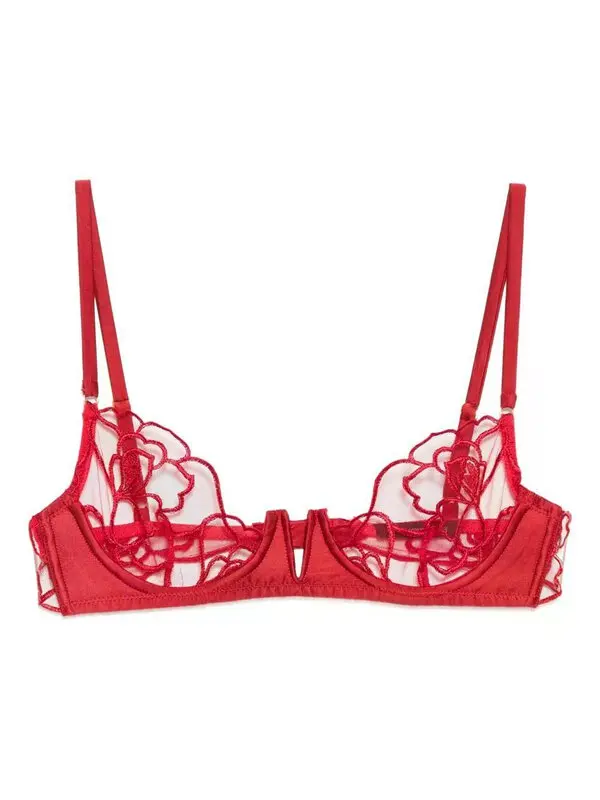 Kiki De Montparnasse Petite Chou Bra - Red