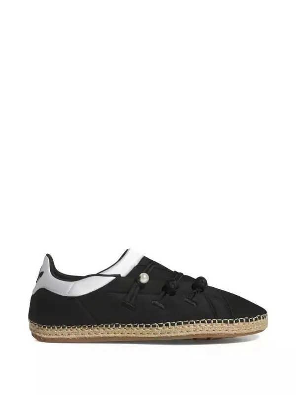 Adidas X Clot Edison Chen Qi Flow Logo-detail Sneakers - Black