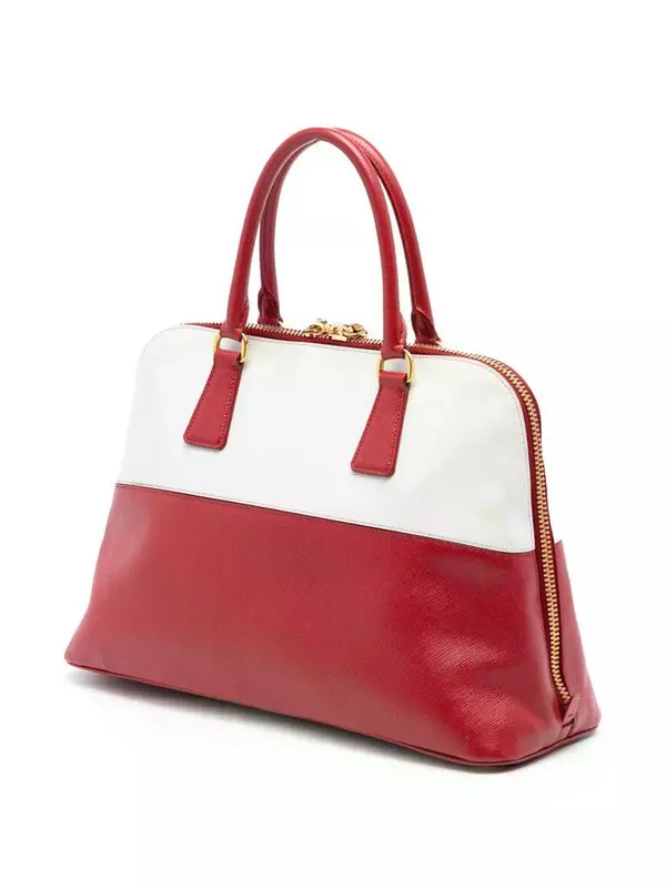 Prada Medium Saffiano Lux Promenade Satchel