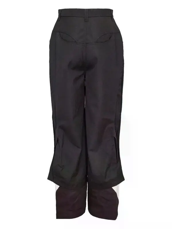 NAMESAKE Panelled Wide-leg Trousers