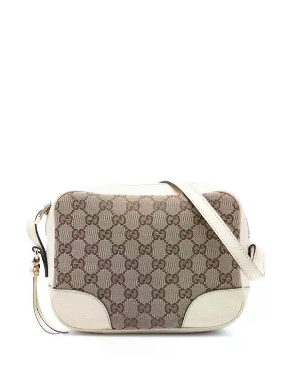 Gucci Gg Canvas Bree Crossbody Bag - Brown