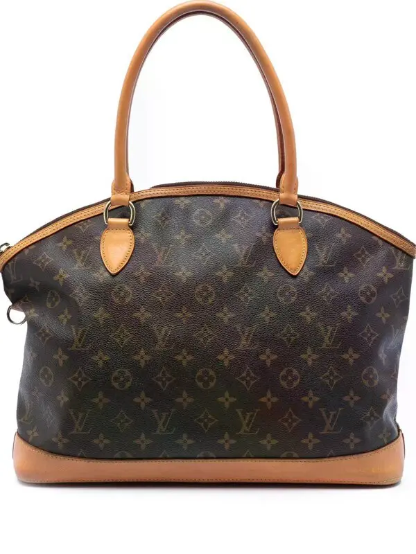 LOUIS VUITTON 2006 Monogram Lockit Horizontal Handbag