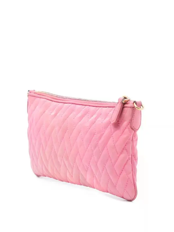 Prada 2000-2013 Impuntu Tessuto Chain Crossbody Bag