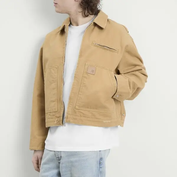 REPRESENT Heaton Workwear Jacket - Washed Tan
