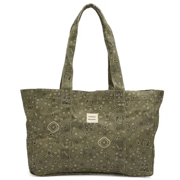 DAMSON MADDER Dm Canvas Tote