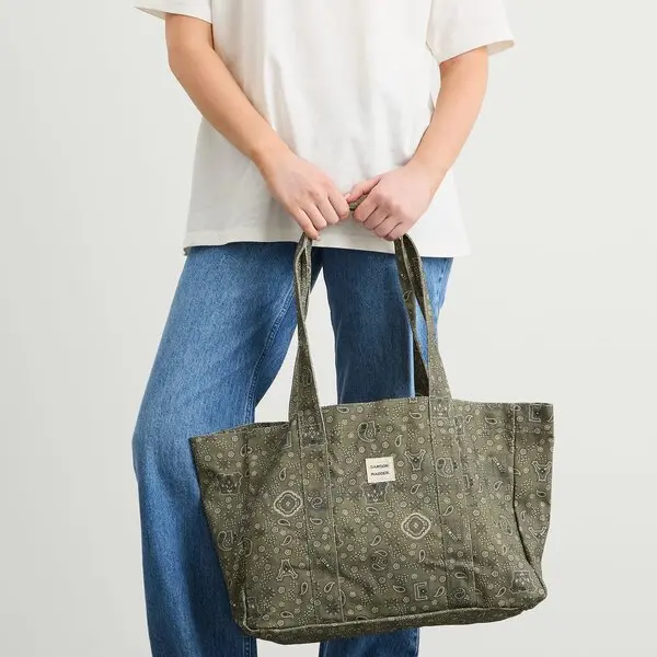 DAMSON MADDER Dm Canvas Tote
