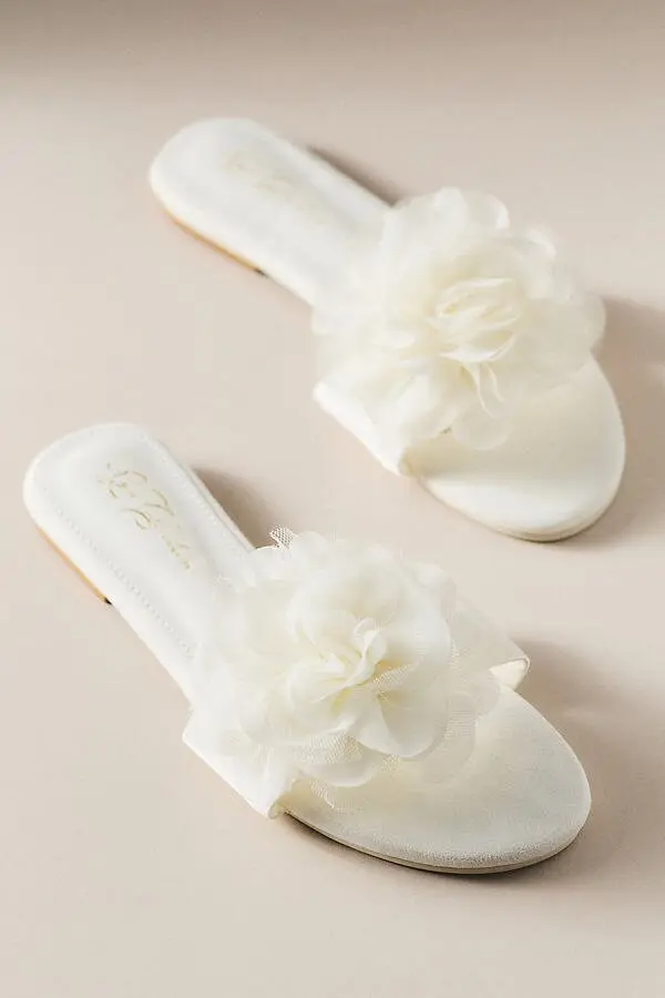 Rya Collection Sweetie Slippers - Ivory