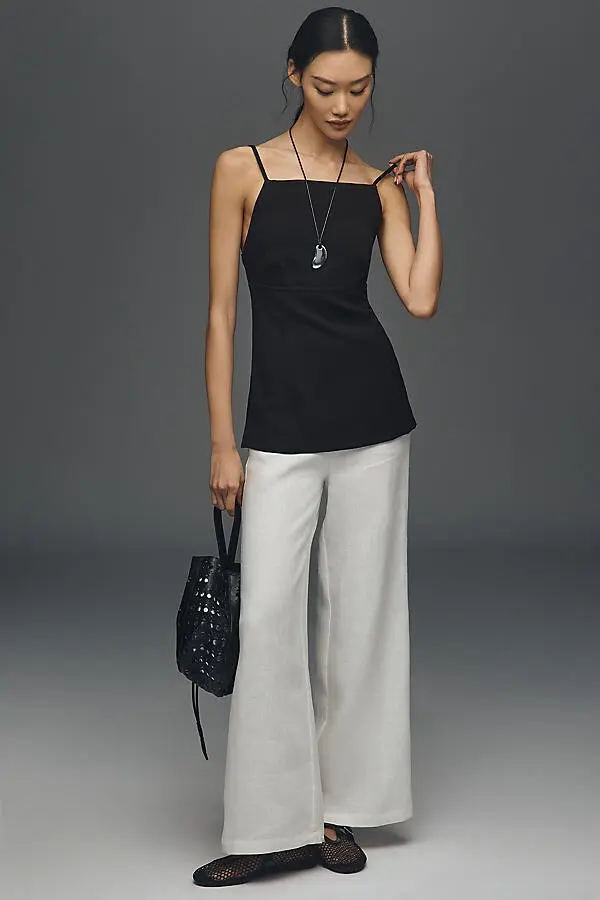 Anthropologie Strappy Longline Tank Top