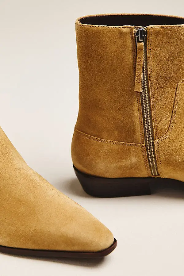 REFORMATION Dominique Ankle Boots