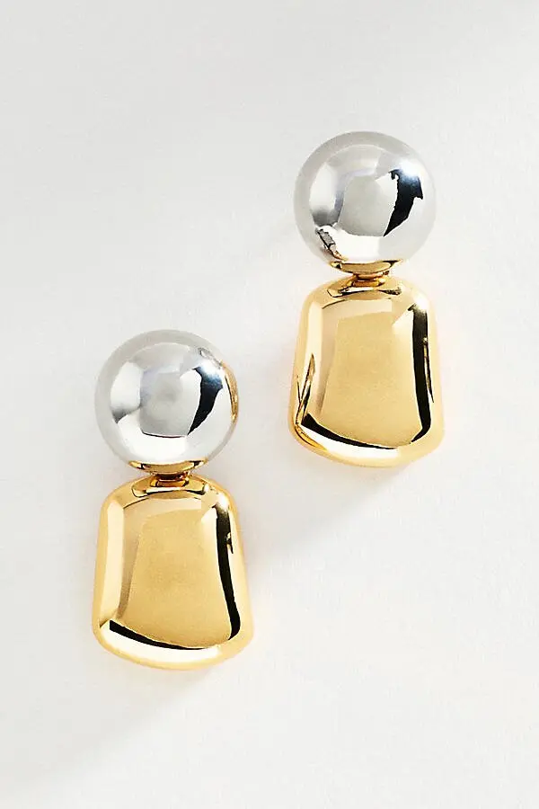 Anthropologie Drop Earrings - Mixed Metal