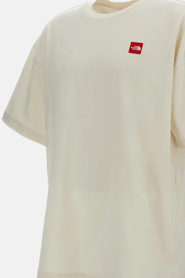 The North Face Maglietta Logo Red Box - Bianco
