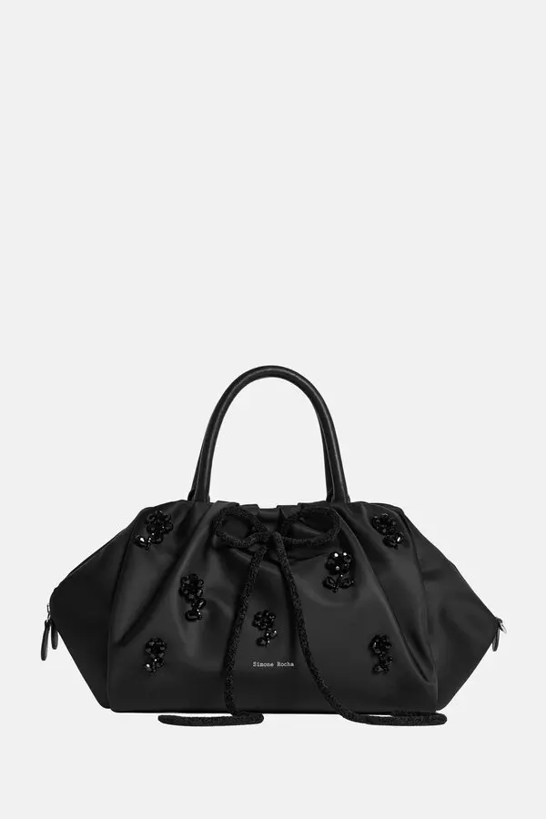Simone Rocha Handbag With Embroidered Detailing And Top Handle
