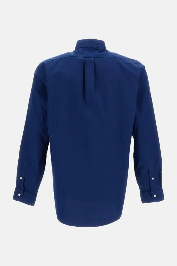 Polo Ralph Lauren Shirt In Twill - Blue