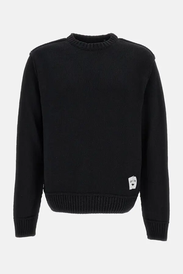 ARTE ANTWERP Reversible Crewneck Sweater