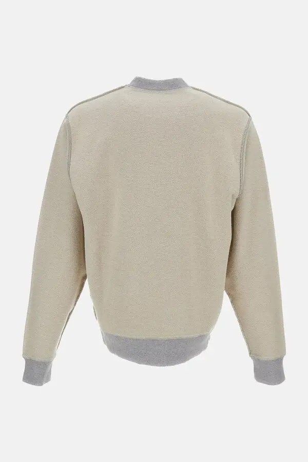 ARTE ANTWERP Felpa Girocollo Reversibile - Grigio