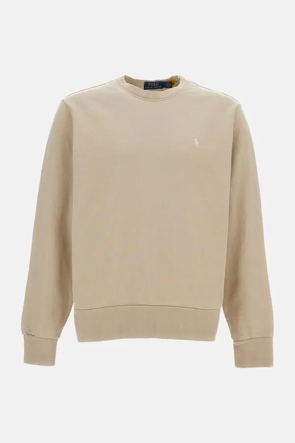 Polo Ralph Lauren Crewneck Cotton Sweatshirt - Beige