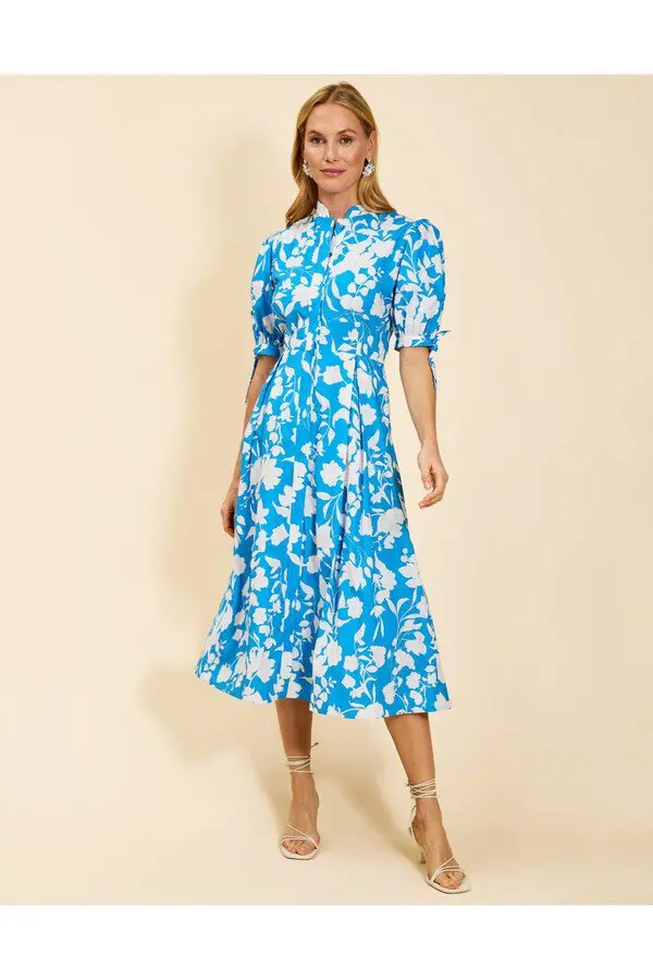 Mestiza New York Brooklyn Midi Dress - Blue