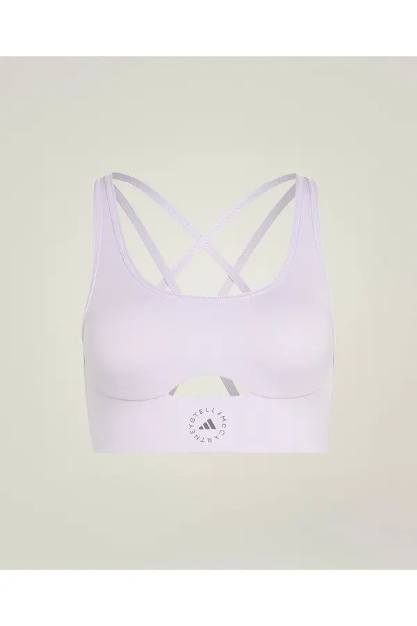 Adidas By Stella McCartney Truestrength Yoga Bra - Purple