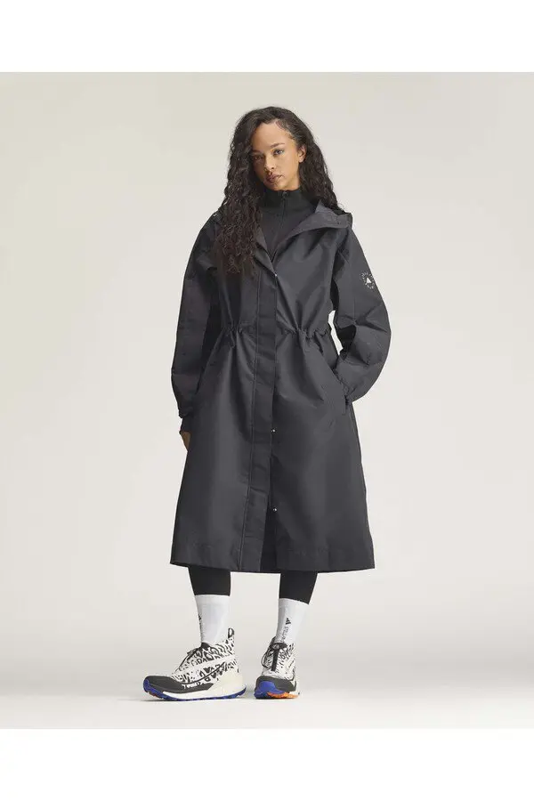 Adidas By Stella Mccartney True Nature Long Padded Jacket - Black