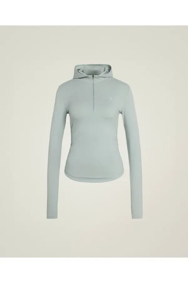 Adidas By Stella McCartney Truepurpose Long-sleeve Hooded Midlayer