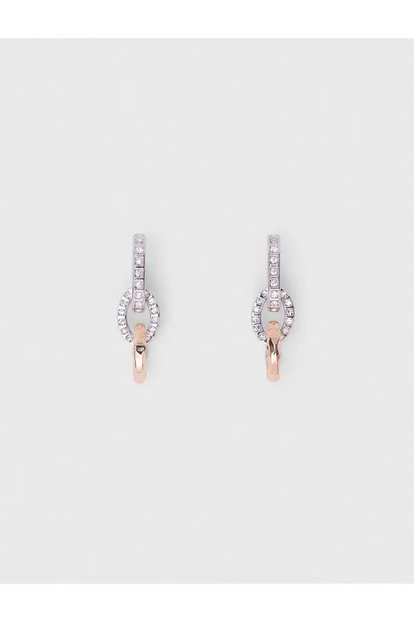 Maje Link Earrings - Gold