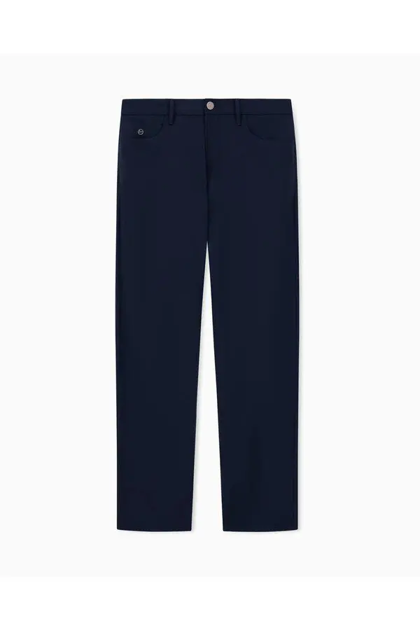 Giorgio Armani Five-pocket Wool Trousers
