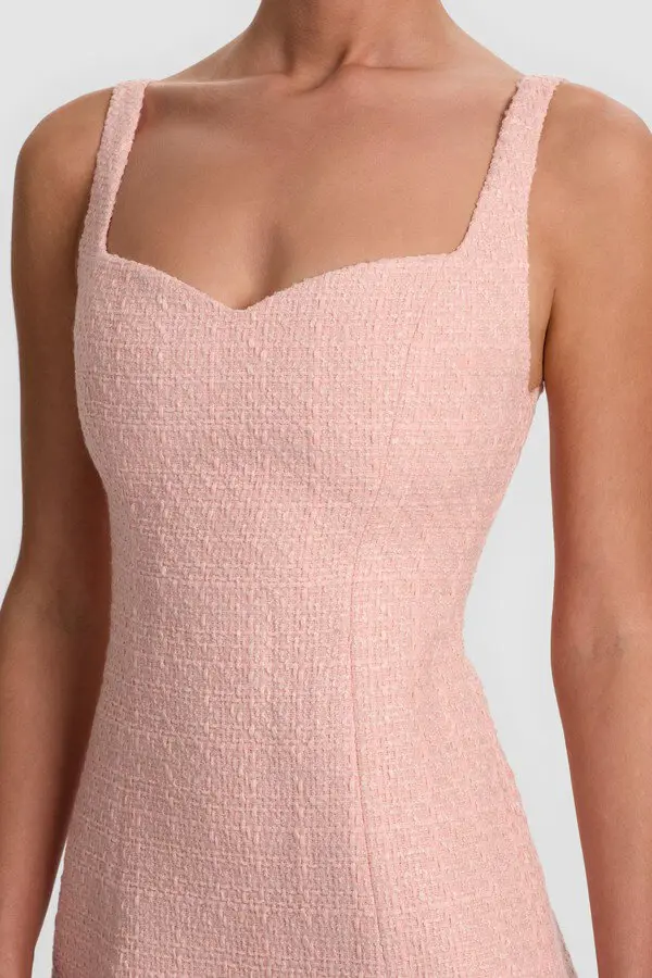 Alice + Olivia Eve Tweed Mini Dress
