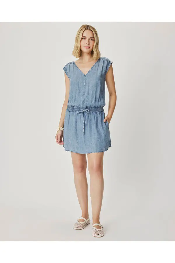 Splendid Ginger Indigo Mini Dress