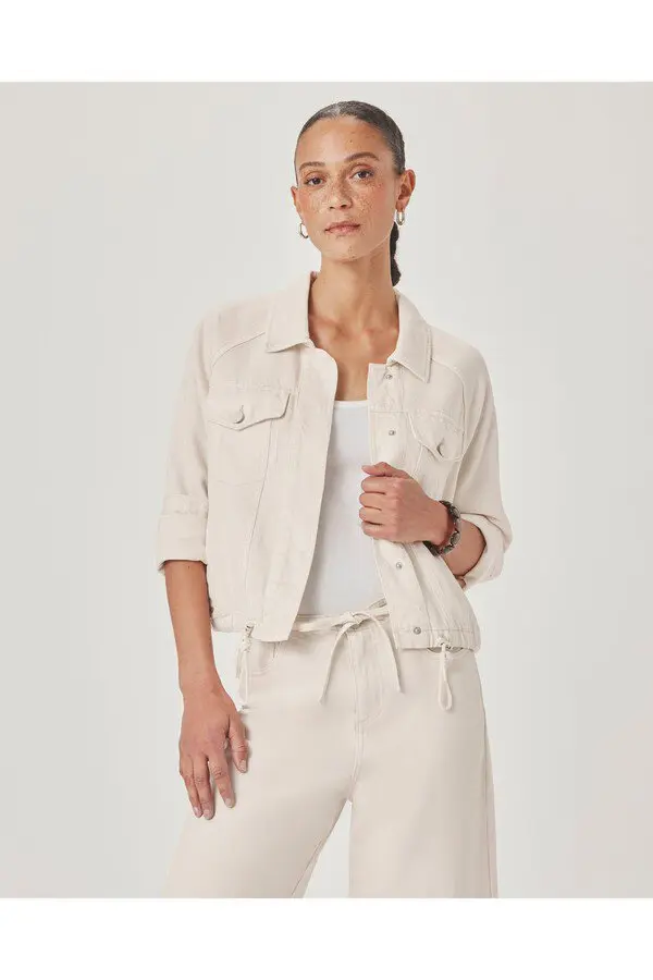 Splendid Lounge Denim Jacket - Neutral