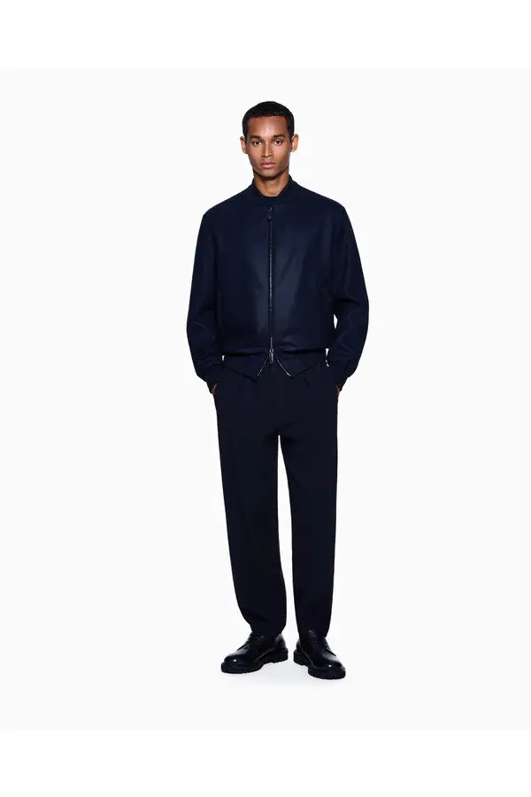Giorgio Armani Cashmere Drap Blouson