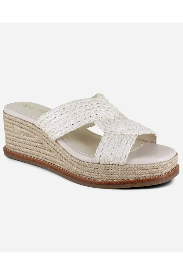 Splendid Daria Raffia Wedge